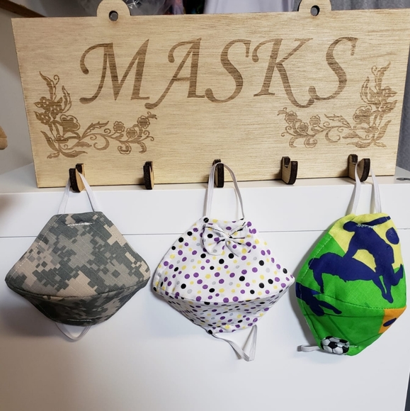 Storage & Organization | 10 Handmade Face Mask Hanger | Poshmark